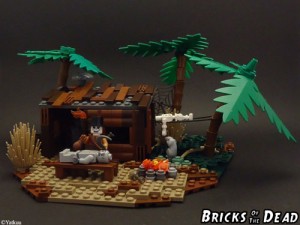 Zombies: An Illustrated History - Bricks of the Dead